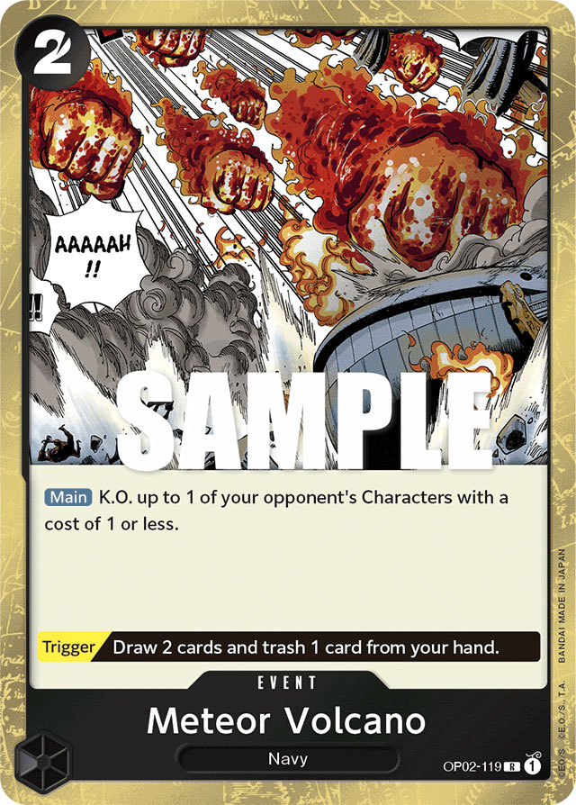 Onepiece-cagdgame.it - Meteor Volcano
